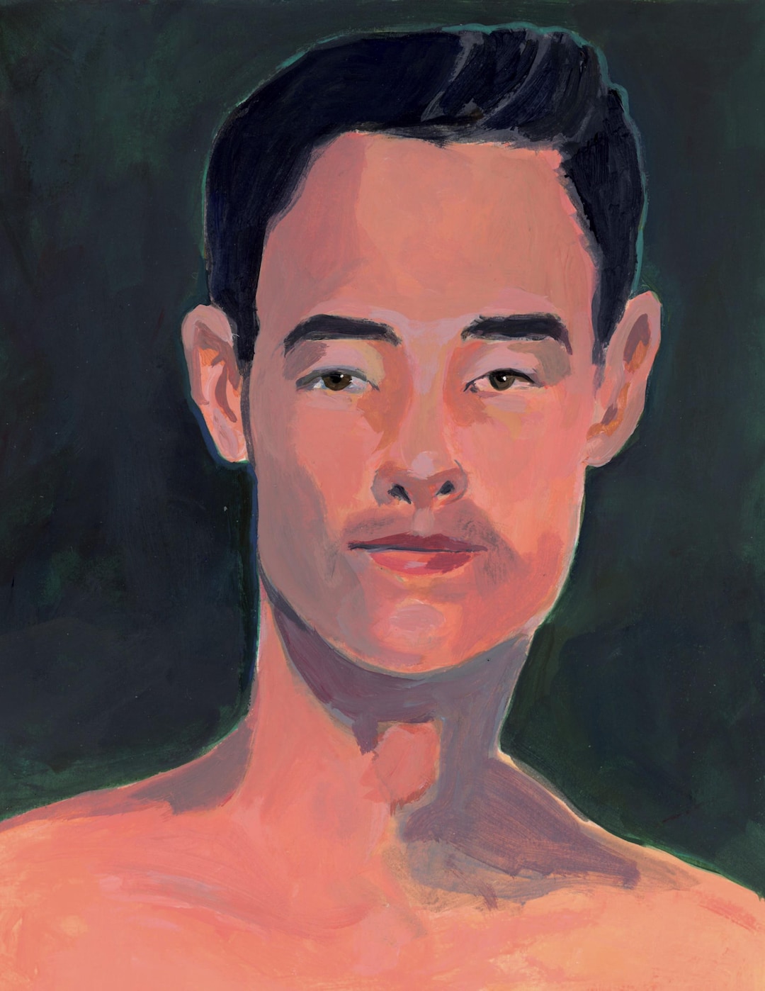 Michael, Fine Art Print Original Art Male Art Guy Art Portrait of Man ...