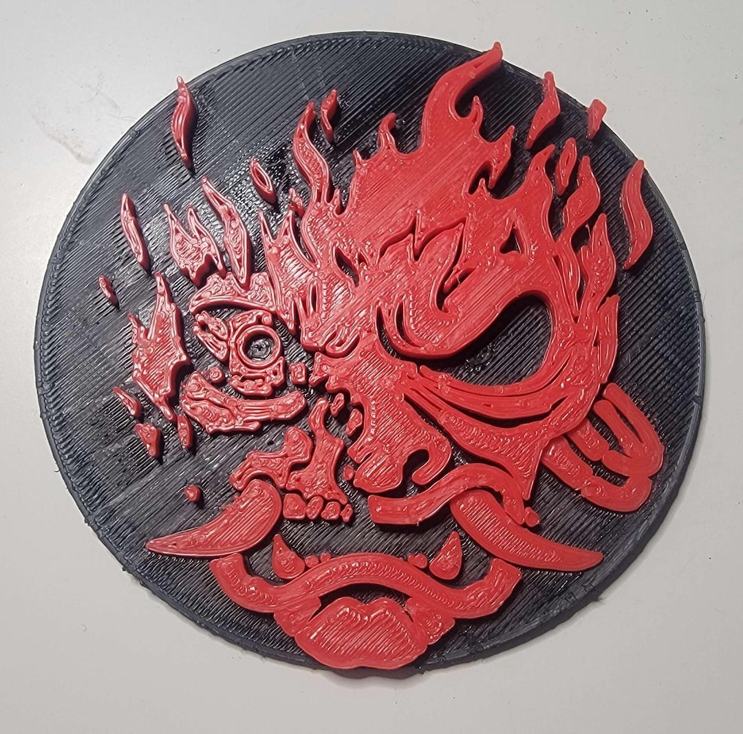 Cyberpunk 2077 Samurai Art Decoration - Etsy