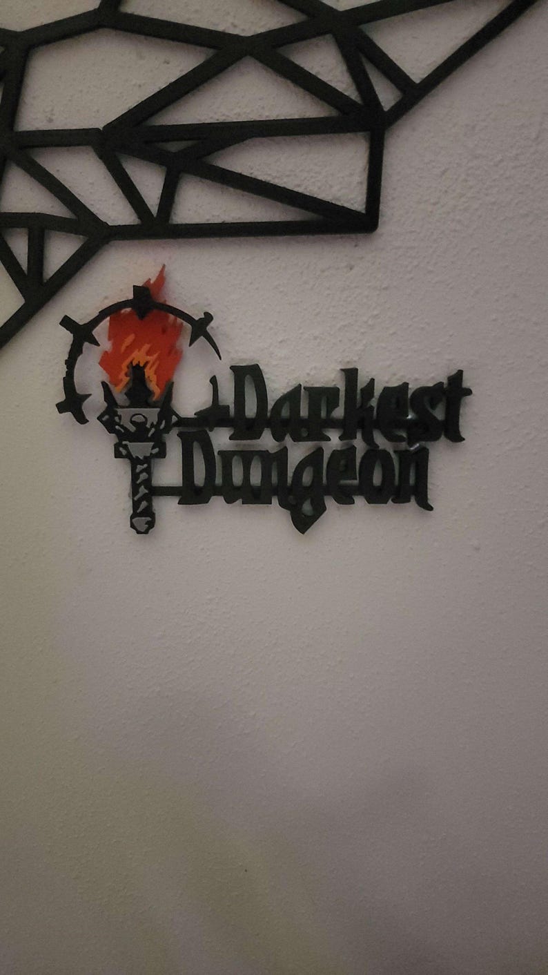 Darkest Dungeon 3D Logo - Etsy