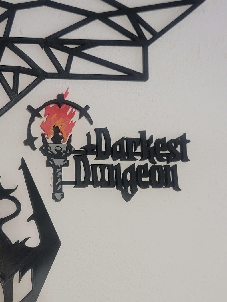 Darkest Dungeon 3D Logo - Etsy