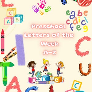 Preschool Letters of the Week - Alphabet Curriculum Worksheets ...