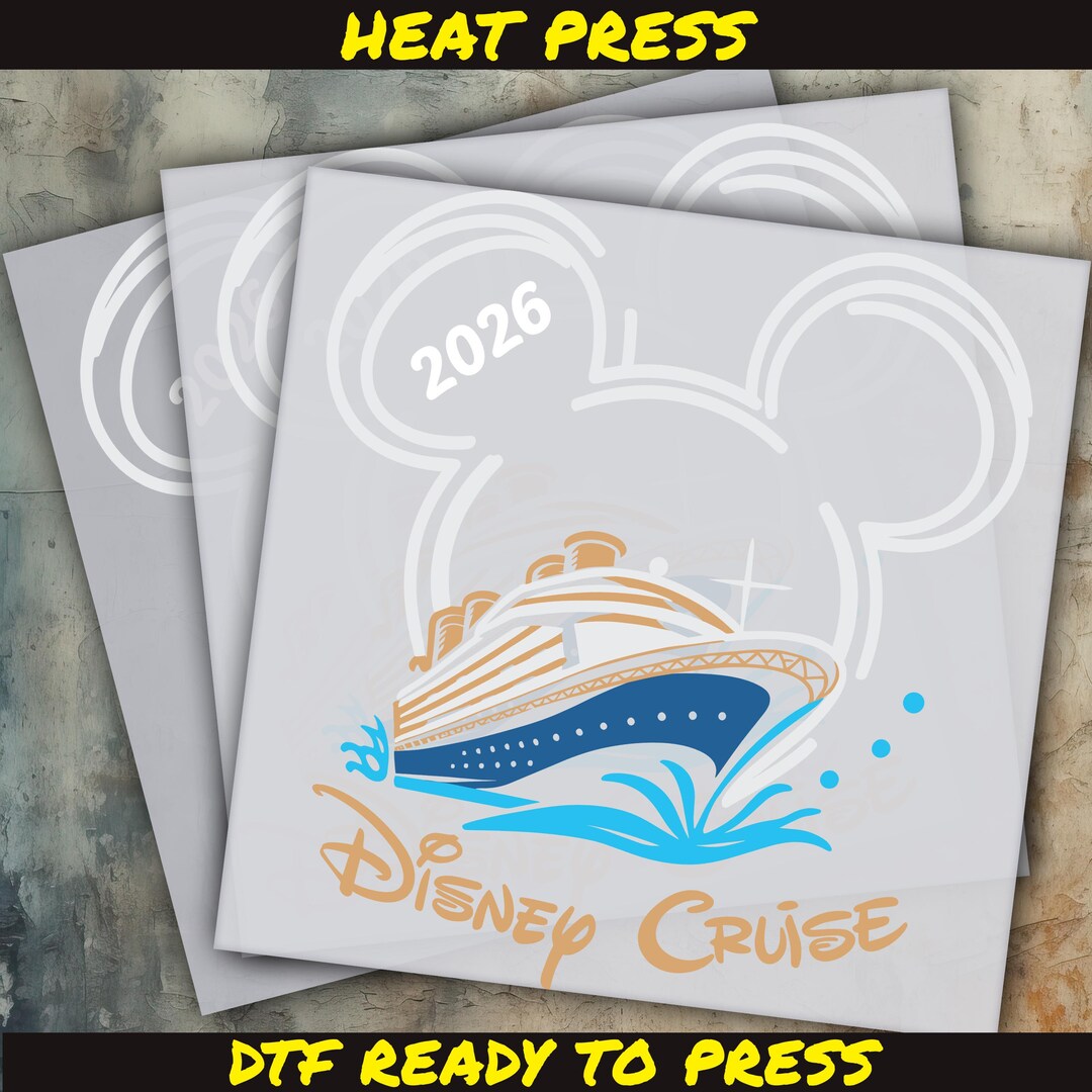2026 Disney Cruise Dtf, Direct to Film Transfer ATX1708 - Etsy