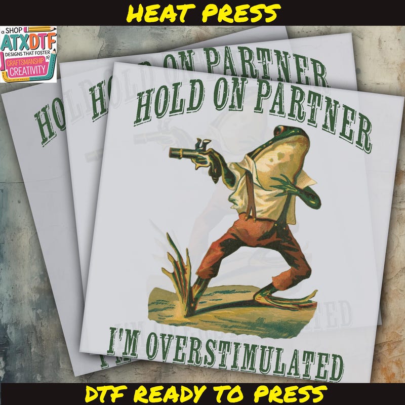 Hold on Partner Im Over Stimulated - Etsy