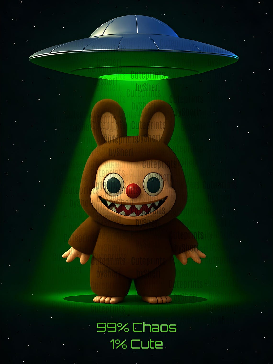 Alien Labubu Png Labubu Svg Kawaii Labubu Clipart Labubu Printable ...