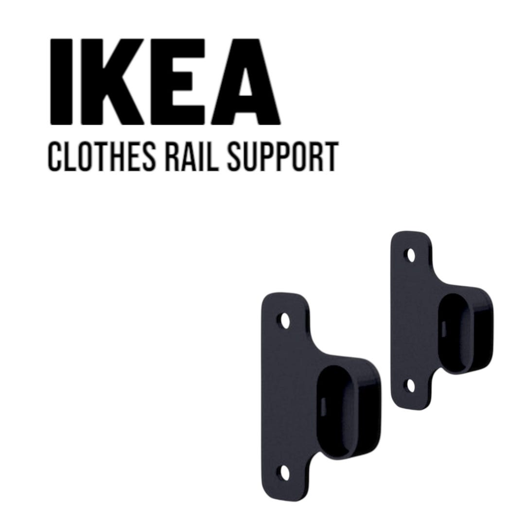 IKEA PAX Komplement Compatible Clothes Rail Brackets - Etsy