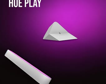 Philips Hue Play Bar Mount: PETG Table Stand or TV Mount - Etsy