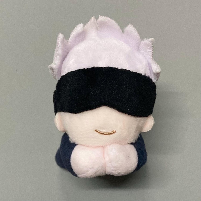 Satoru Gojo Jujutsu Kaisen Plush Keychain - Etsy