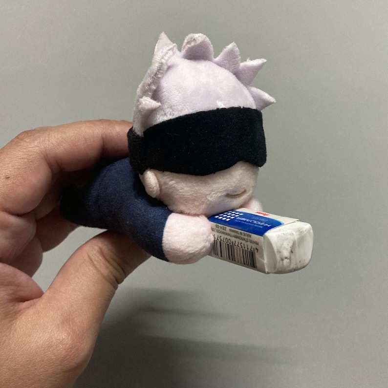 Satoru Gojo Jujutsu Kaisen Plush Keychain - Etsy