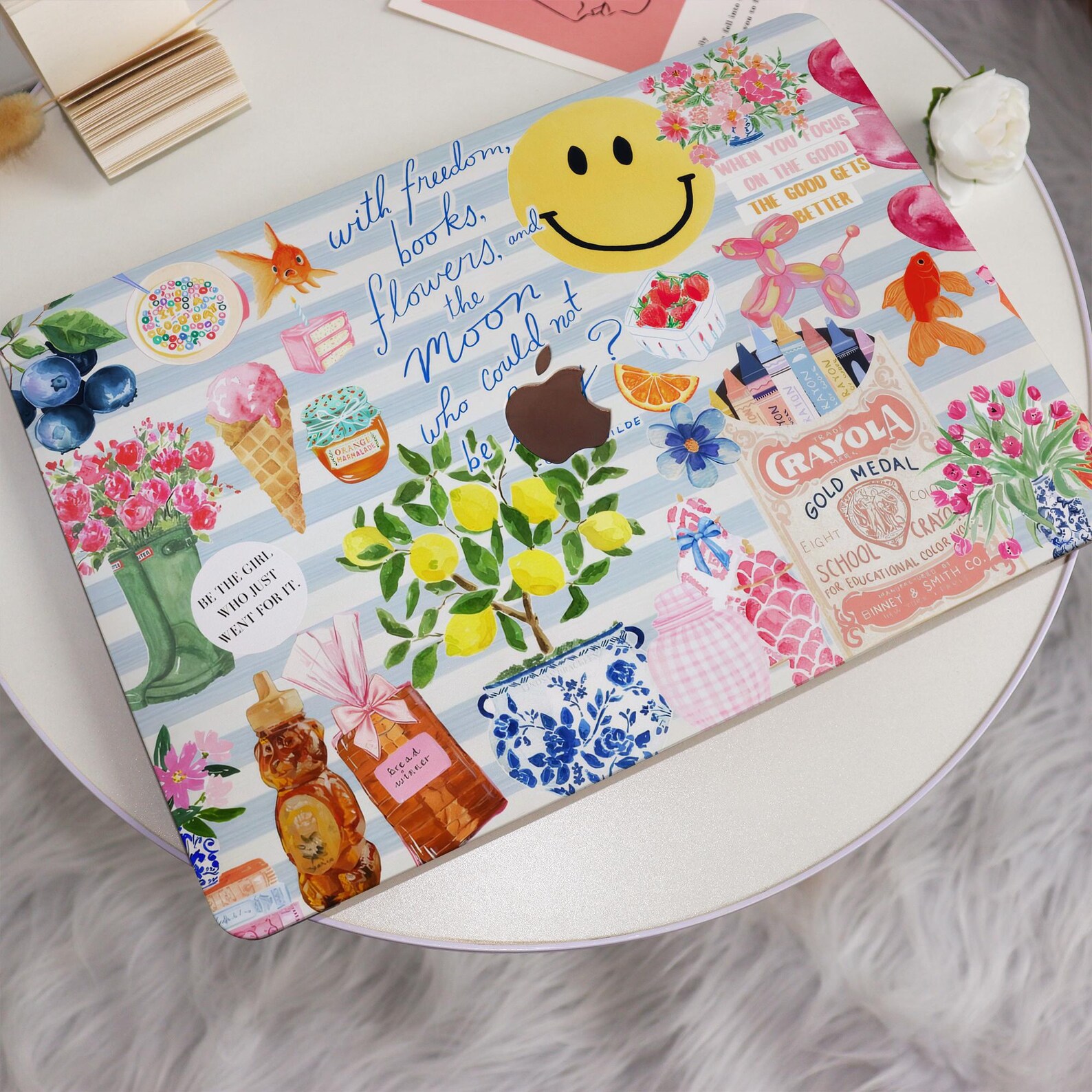 Happy Moments Collage New Pro Mac Protective Case Personalized Name for ...