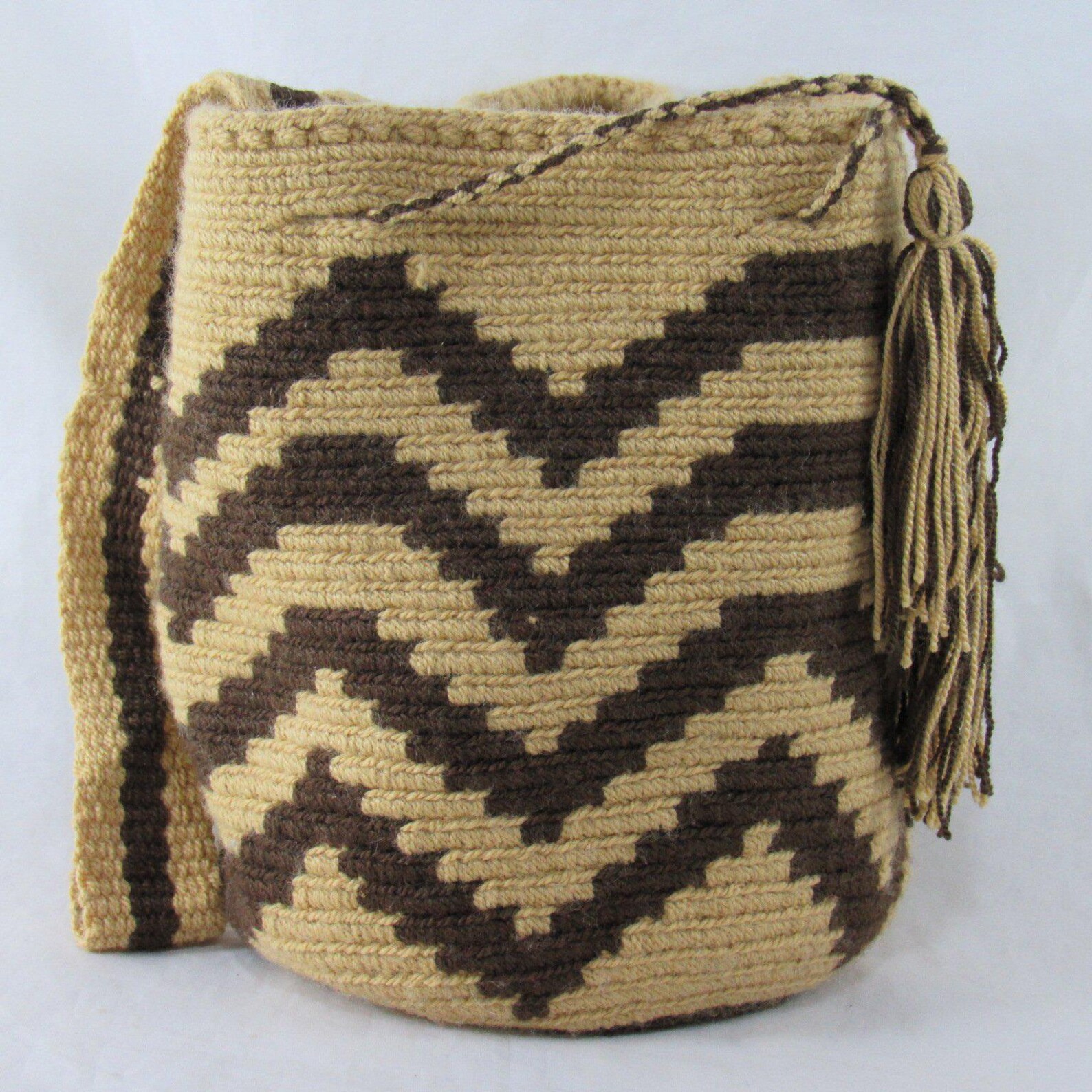 Wholesale Wayuu Bags Small Size X 10 Pieces Geometric Design Handmade ...