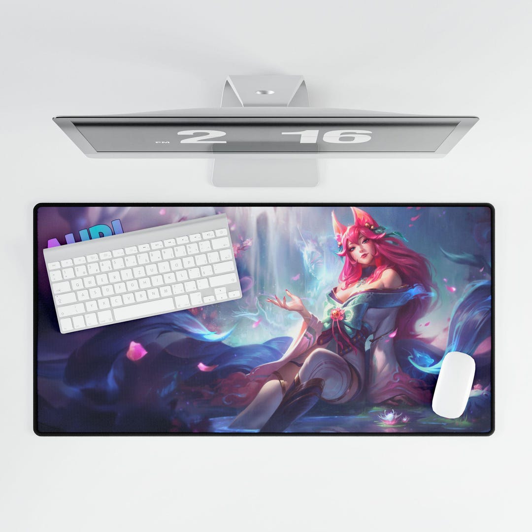 League of Legends Desk Mats, Ahri's Magic Mouse Pad, Soul Weaver Gaming ...