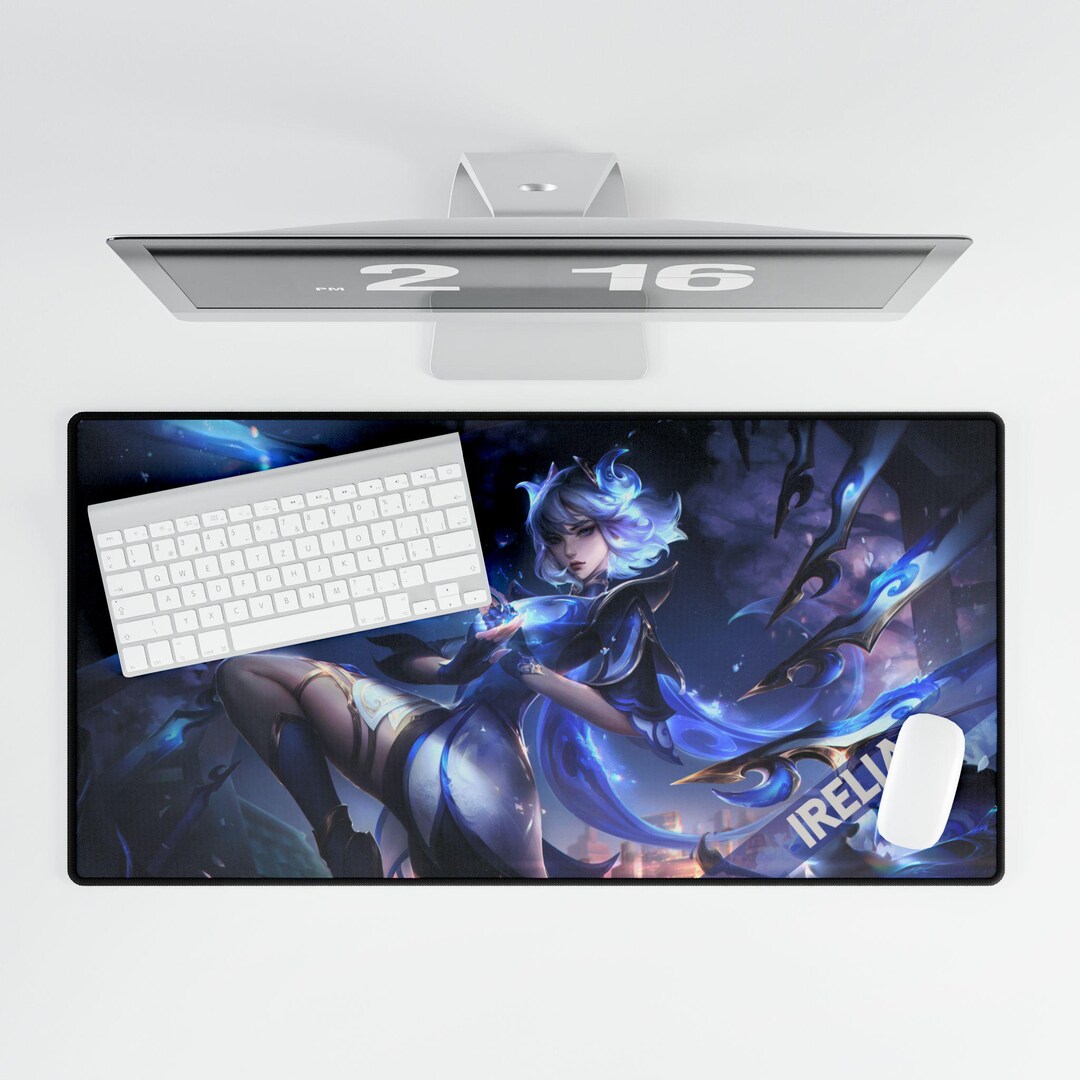 Irelia Desk Mat - LOL - Gaming Mat for Esports Lovers - Desk ...