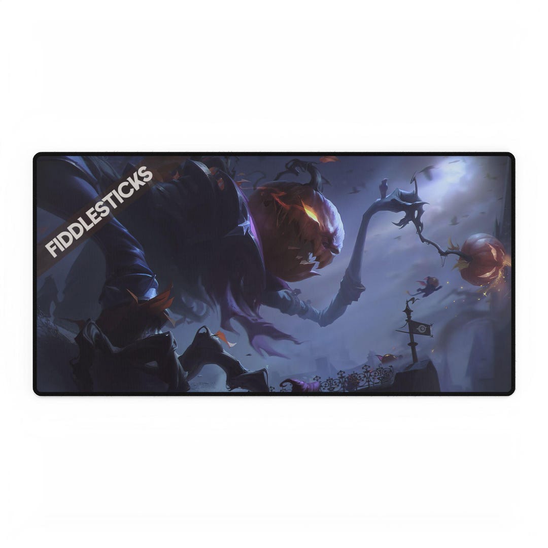 Fiddlesticks Desk Mat – League of Legends Ancient Horror LOL Gaming - Etsy