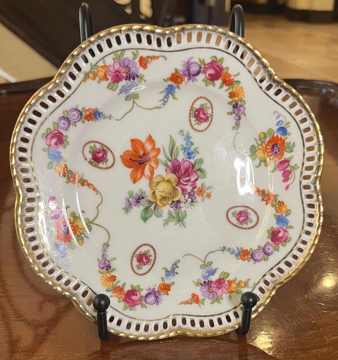 Schumann Bavaria Rheinland Bread and Butter Plate, 6" Porcelain Plate ...