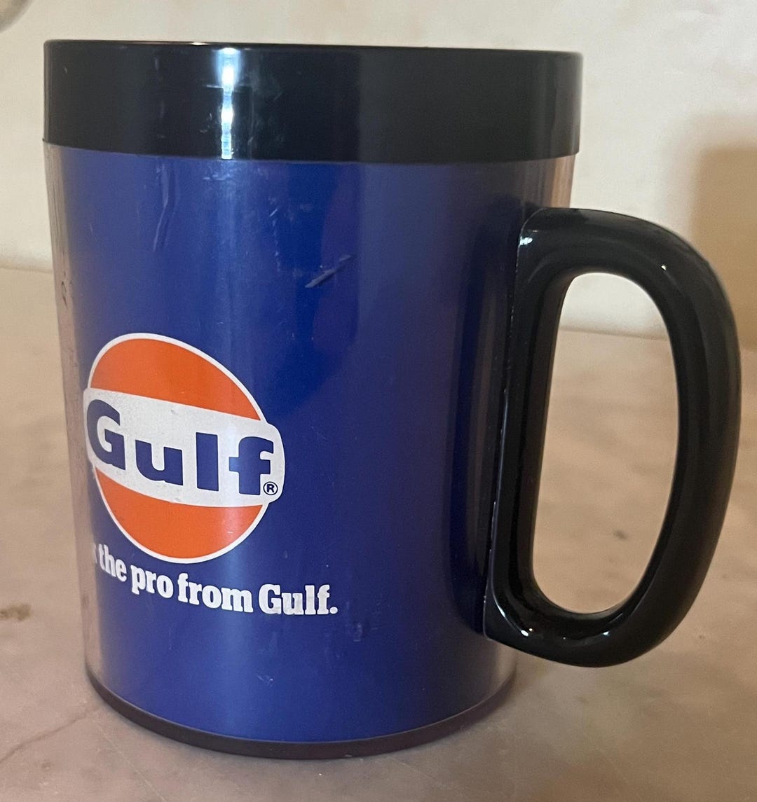 Gulf Oil Vintage Thermo-serv Mug, Gulf Oil Memorabilia, Oil and Gas ...
