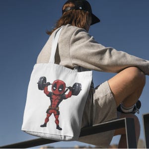 4 PNG Deadpool Cartoon Style Dc Comic Superhero Digital Design PNG File ...