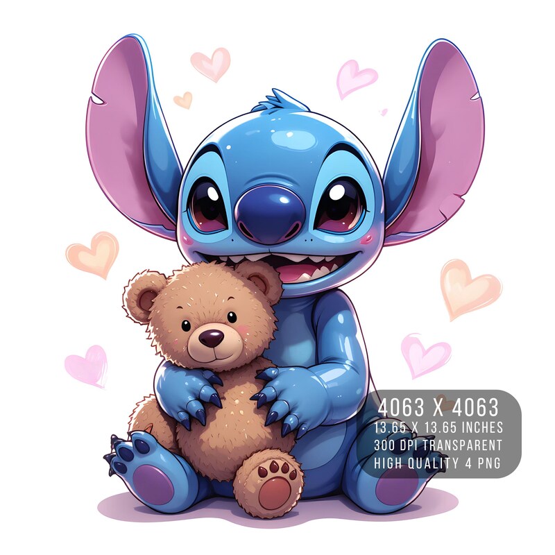 Lilo Stitch Teddy - Etsy