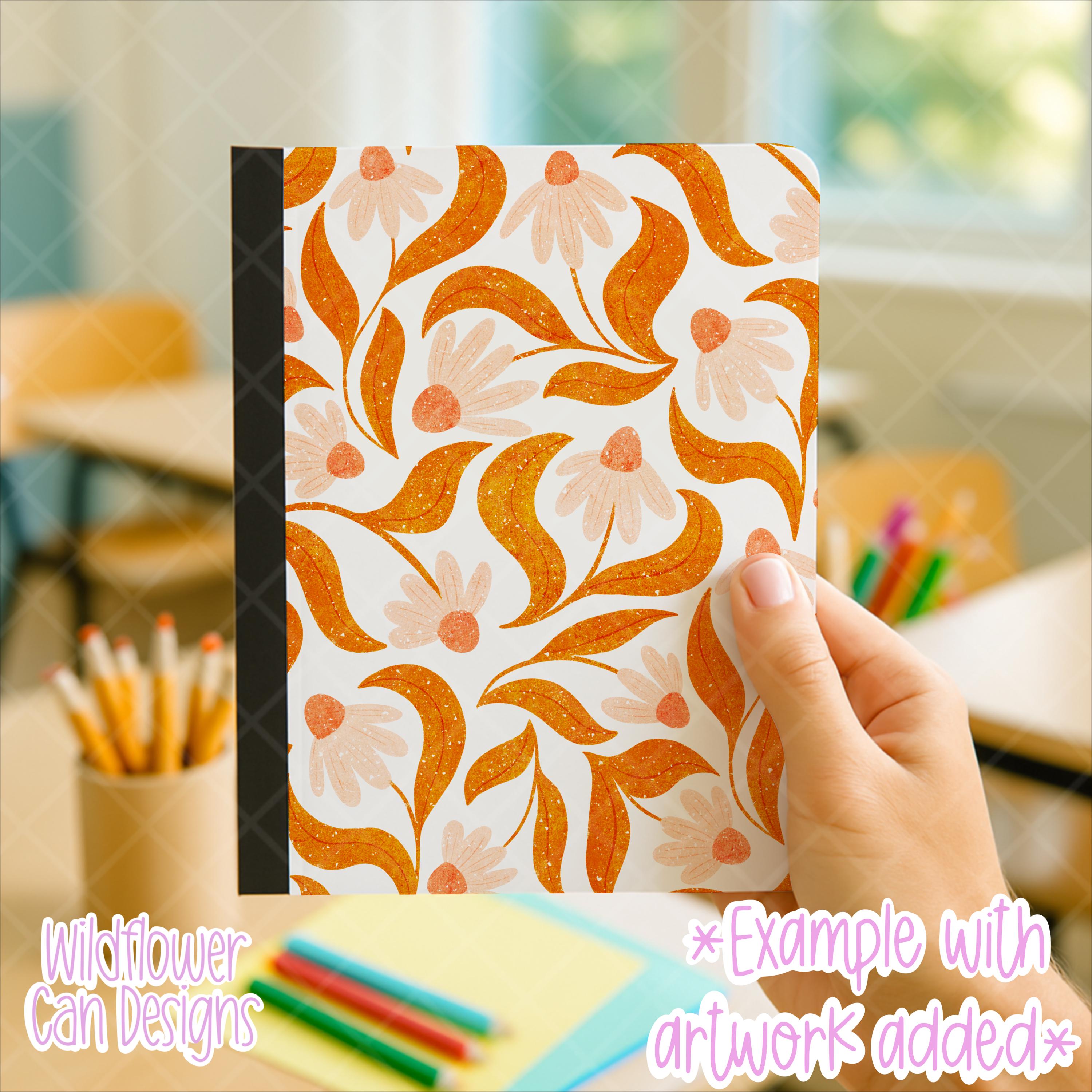Composition Notebook Mock-up - Procreate - Canva - Instant Download ...
