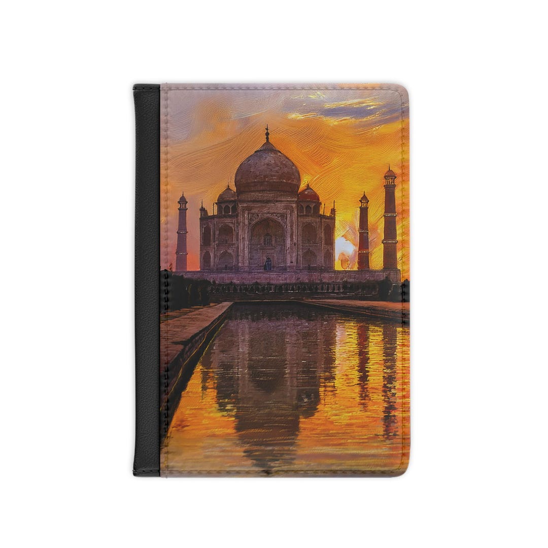Taj Mahal Passport Cover, India Passport Cover, Travel Passport Cover ...