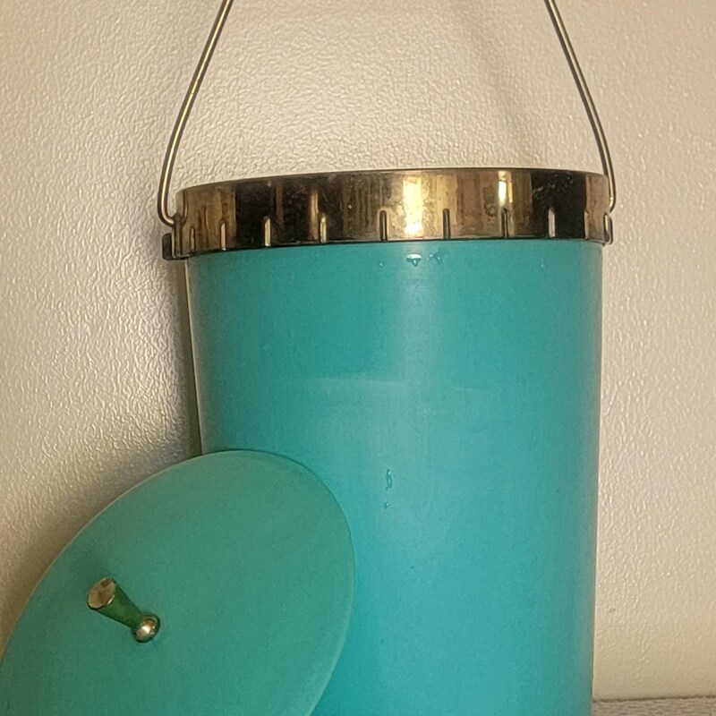 Turquoise Ice Bucket - Etsy