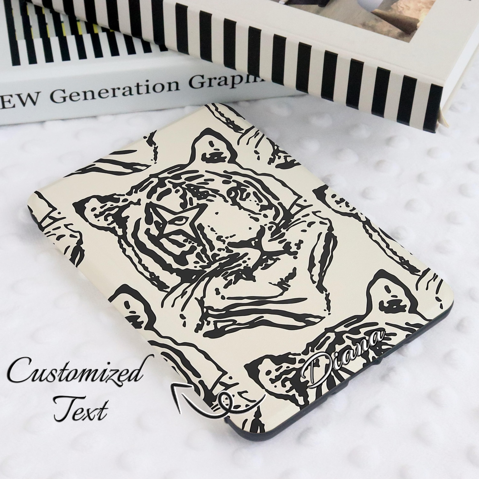 Star Tiger Personalized Kindle Paperwhite Case,kindle Paperwhite 12th ...