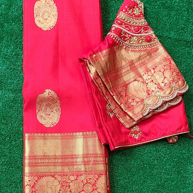 Maggam Work Blouse - Etsy