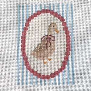 Nursery Duck Printed Needlepoint Canvas - Etsy