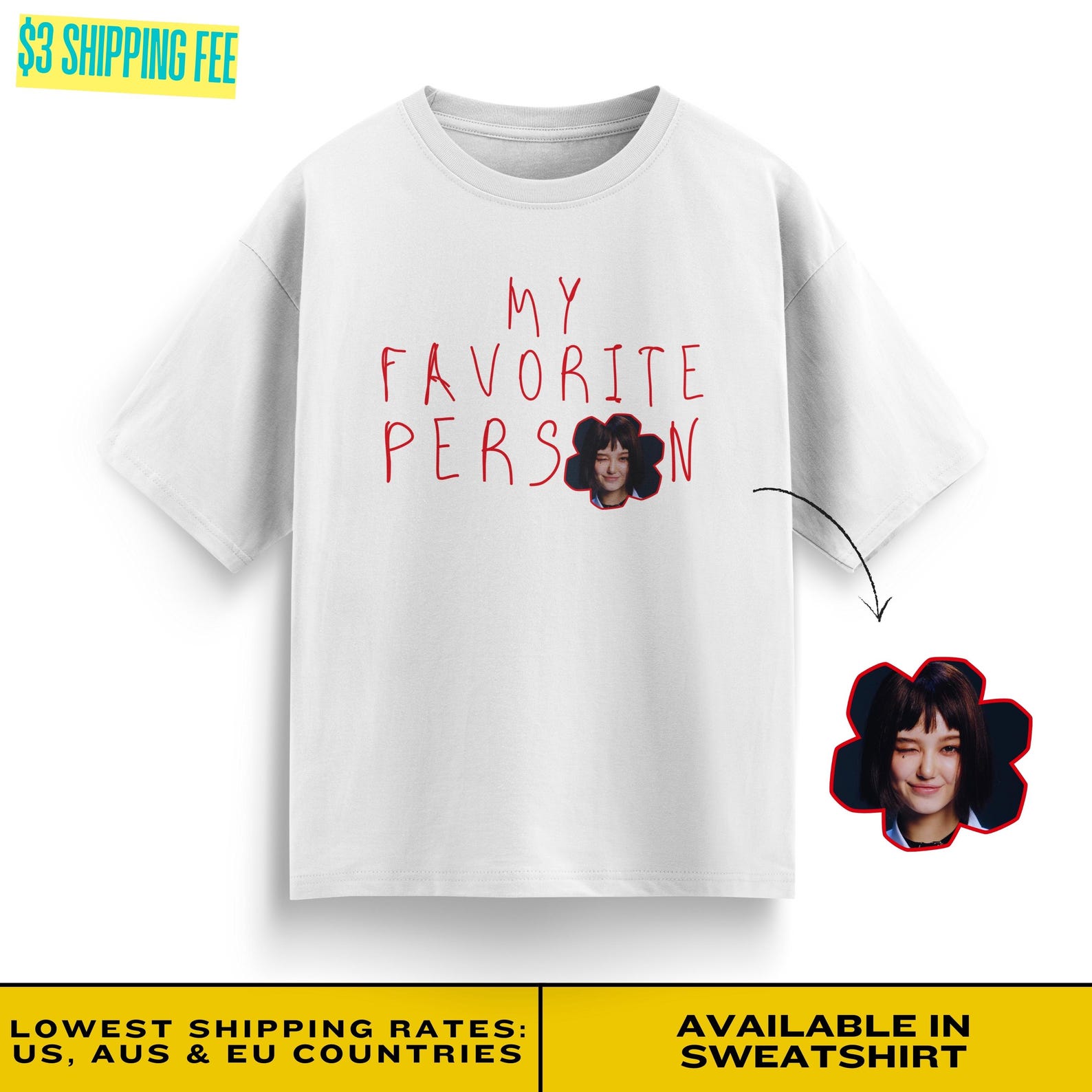 Newjeans Danielle My Favorite Person Kpop Shirt, Danielle Marsh, Korea ...