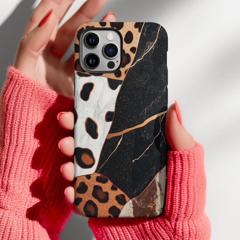 Leopard Design Phone Case - Etsy
