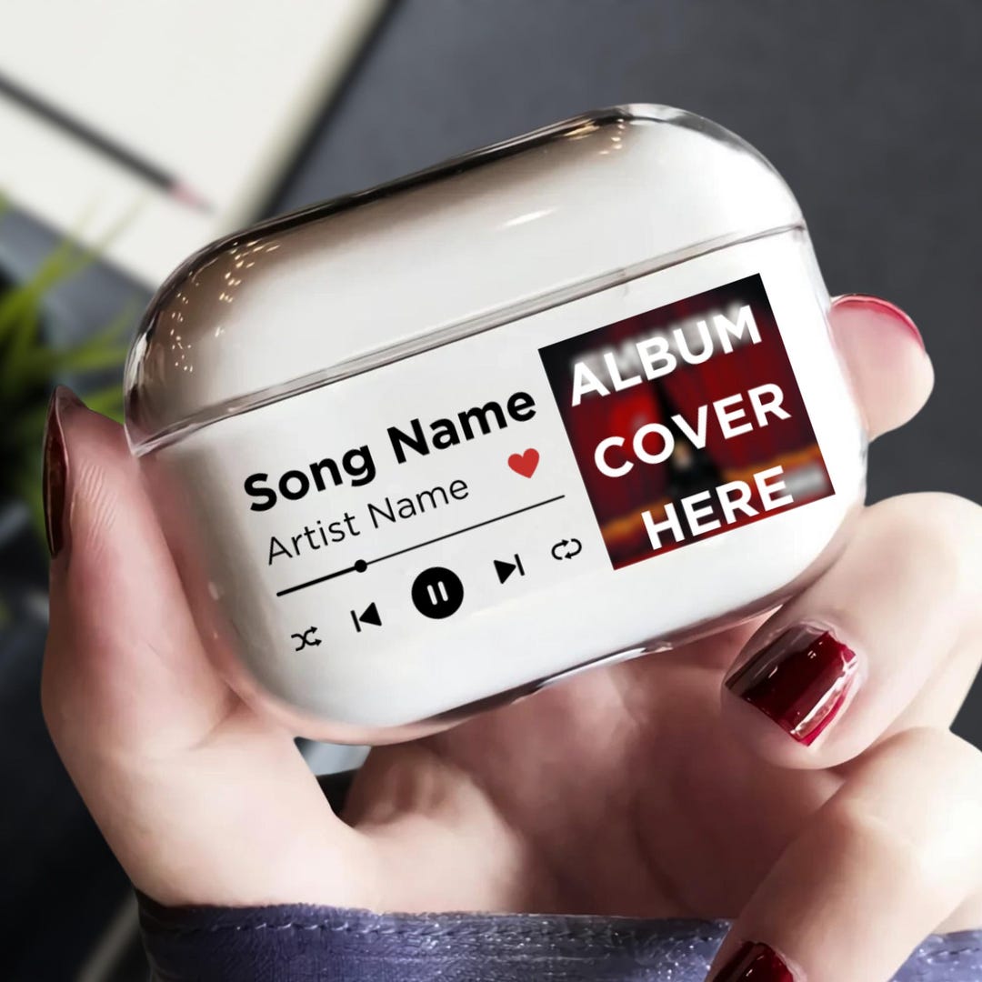 Personalized Airpods Fav Song Plaque | Custom Gift for Music Lover ...