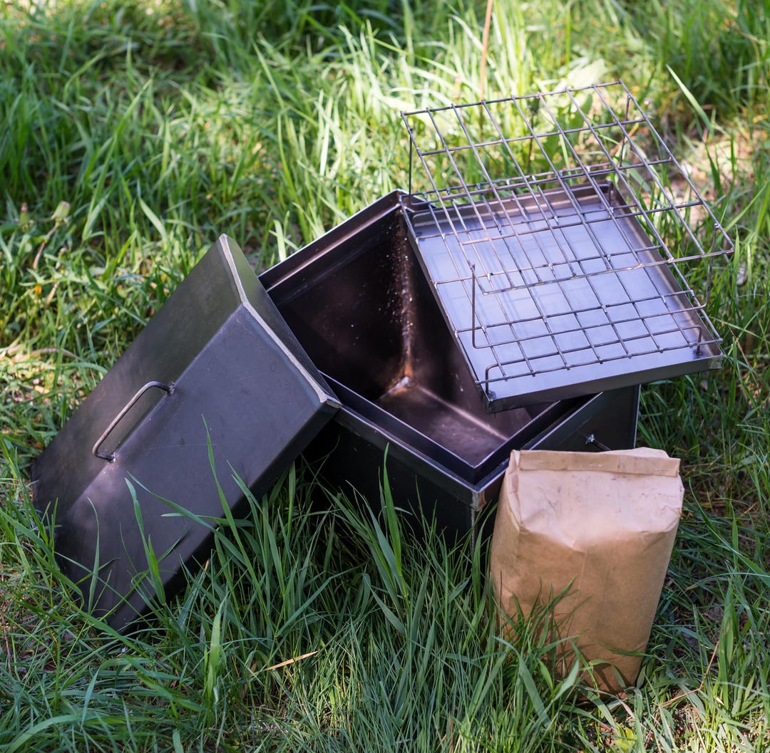 Handmade Portable Smoker, BBQ Equipment, Camping Smoker, Meat Smoker ...