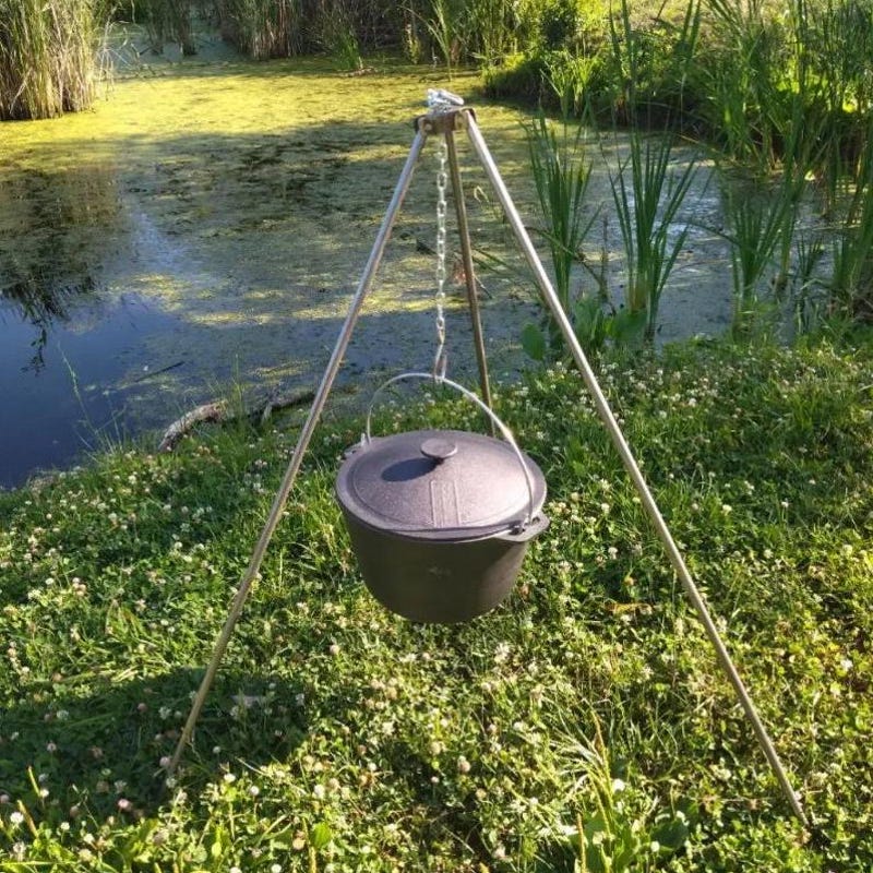 Large Cast Iron Cauldron - Etsy