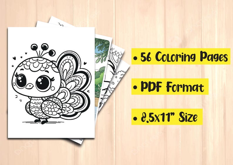 56 Printable Animals Coloring Pages for Kids | Fun & Easy, Educational ...