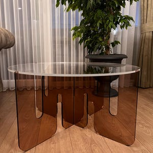 Acrylic Table Coffee Table - Etsy