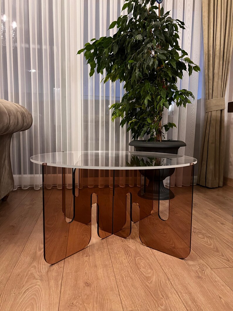 Acrylic Table Coffee Table - Etsy