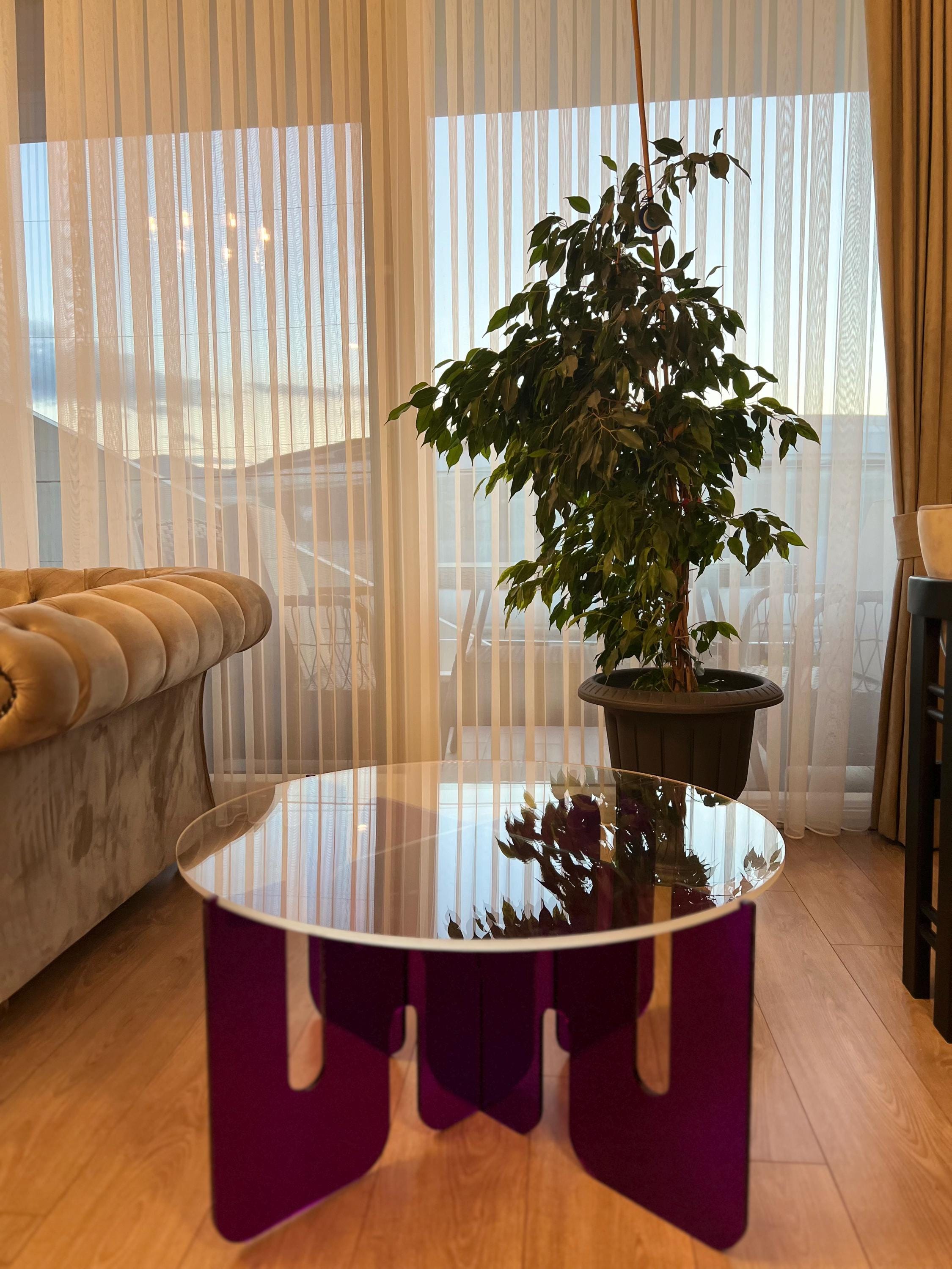 Acrylic Table Coffee Table - Etsy
