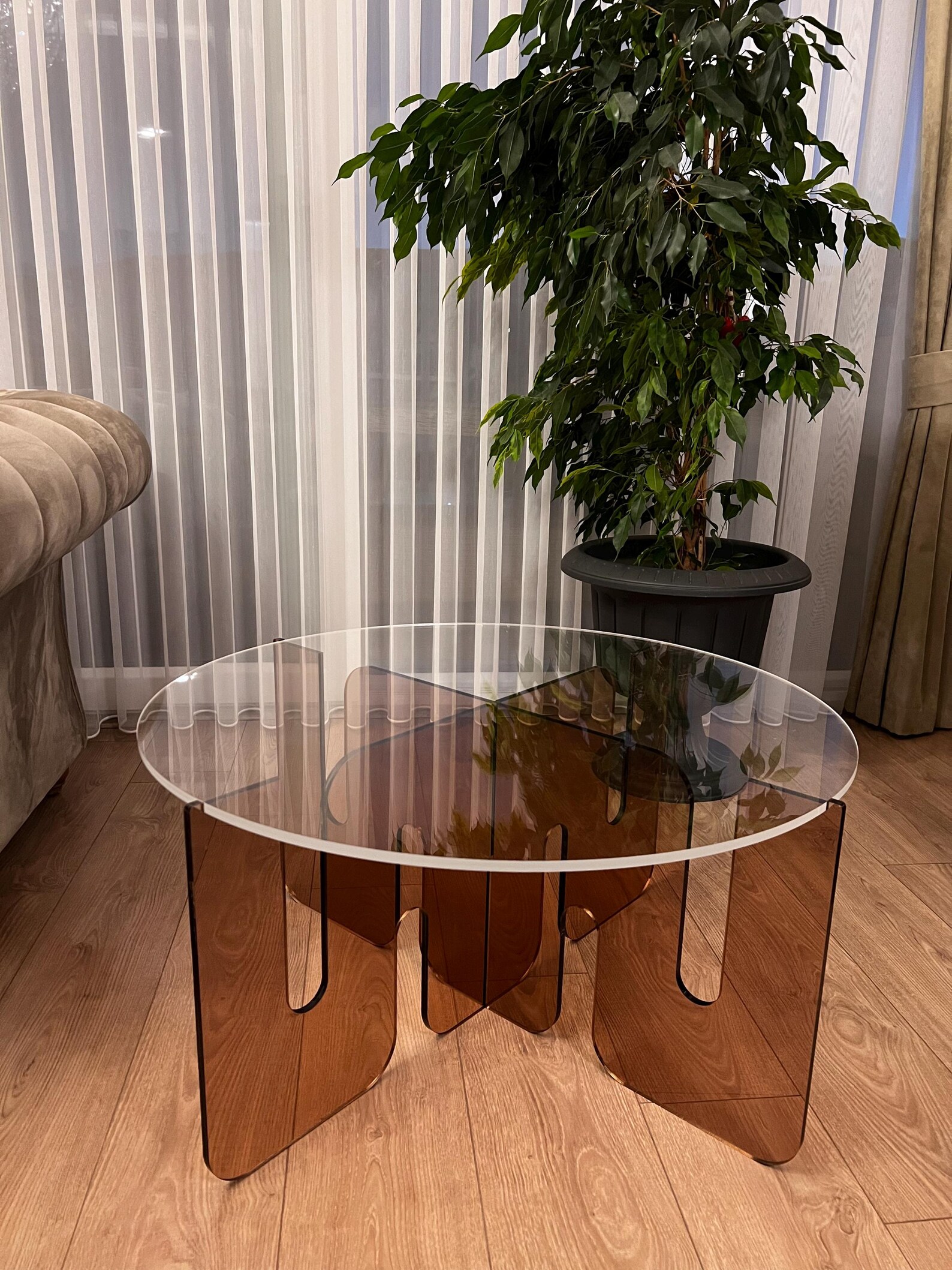 Acrylic Table Coffee Table - Etsy