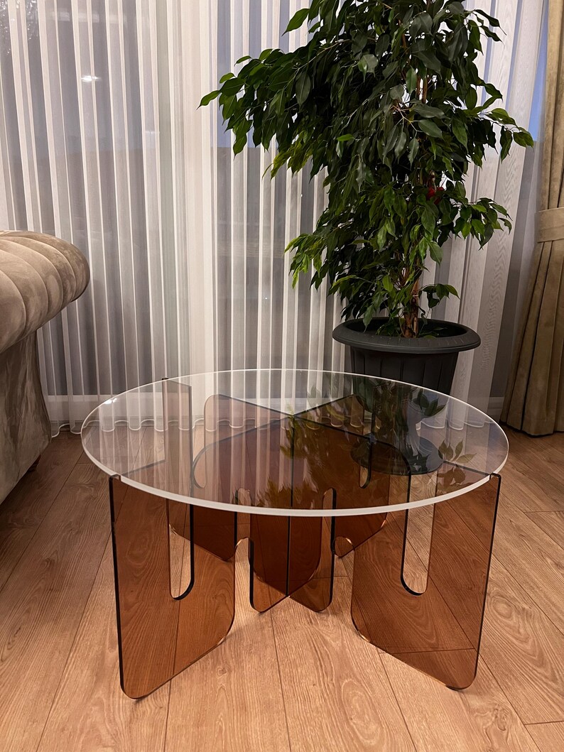 Acrylic Table Coffee Table - Etsy
