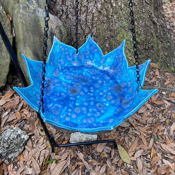 Ceramic Bird Bath - Etsy