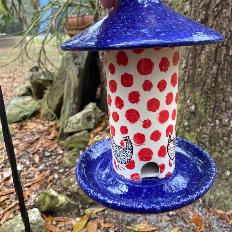 Polka Dot Bird - Etsy