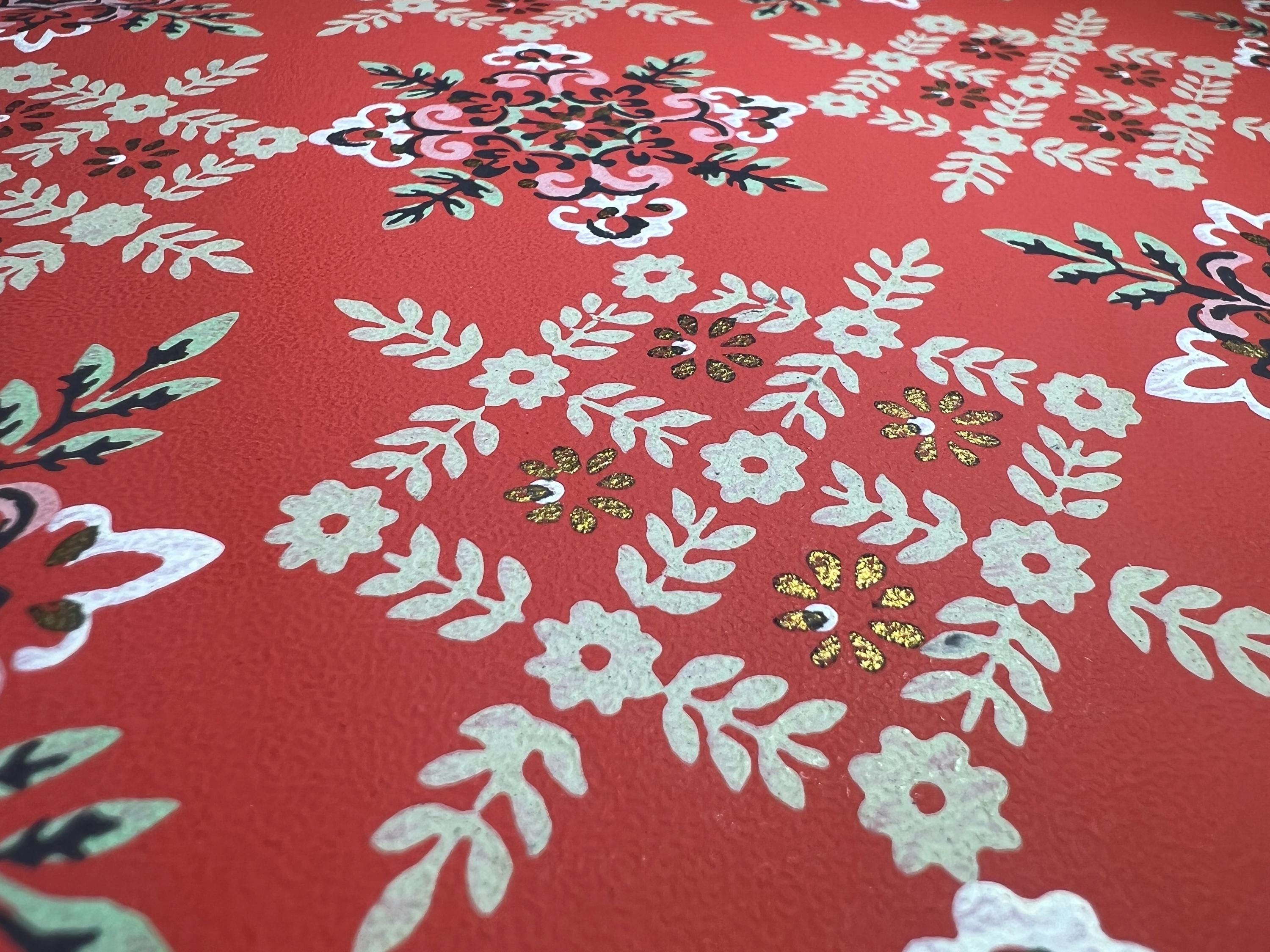 Antique Vintage 1920's Regal Wallpaper Antique Wallpaper Roll Vintage ...