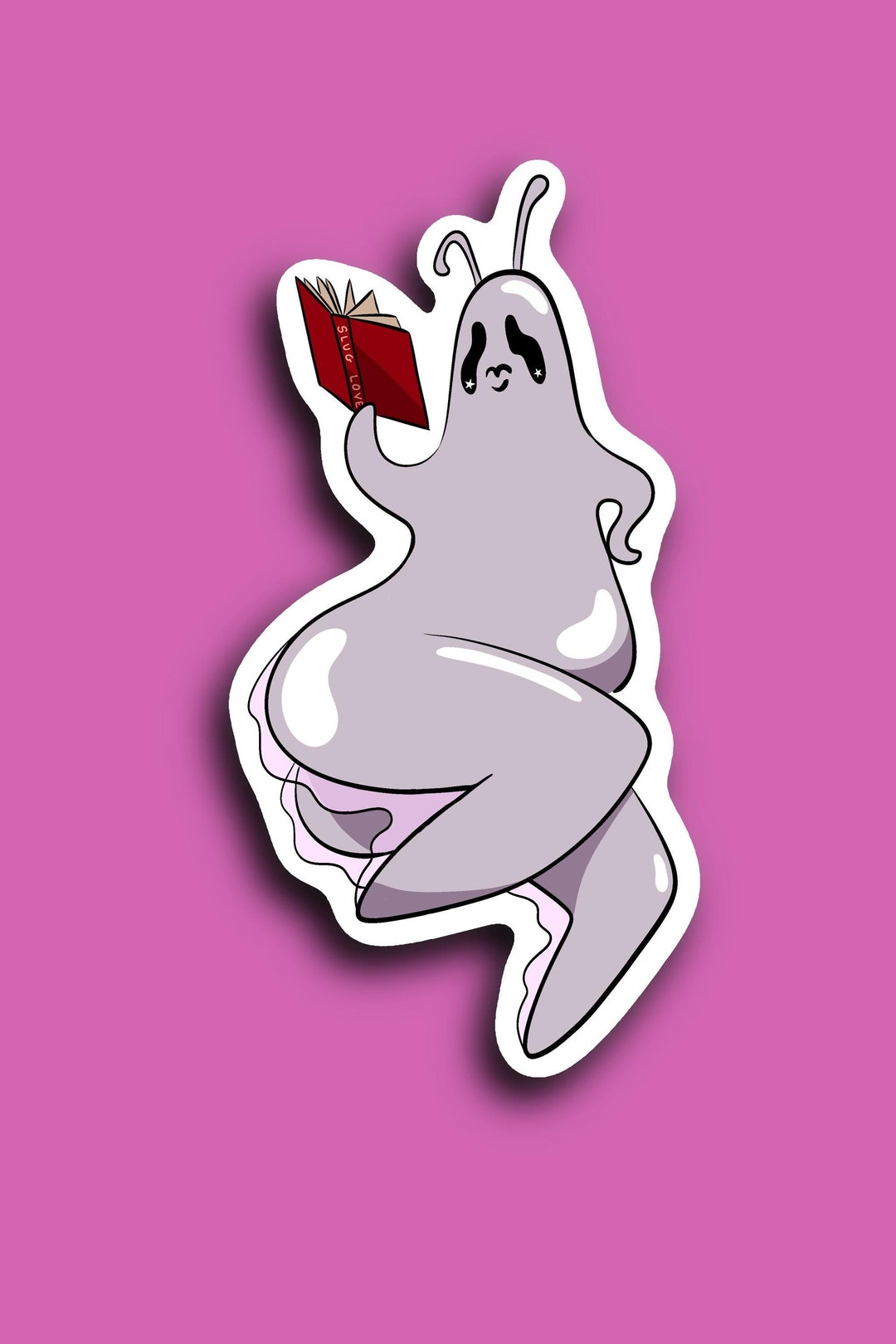 Slug Love Stories Sticker - Etsy