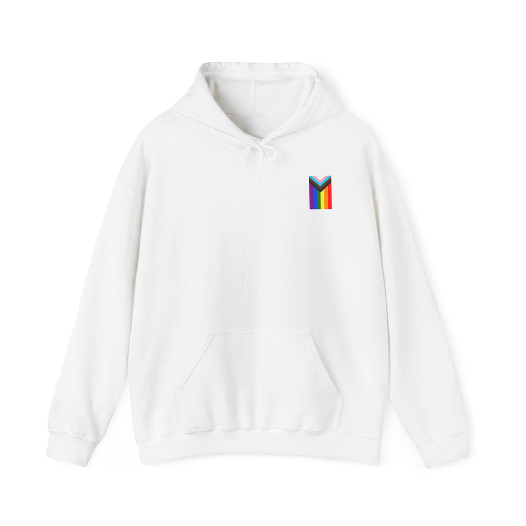 LGBTQIA Ally Hoodie, Support Equality Activist Apparel, Social Justice ...