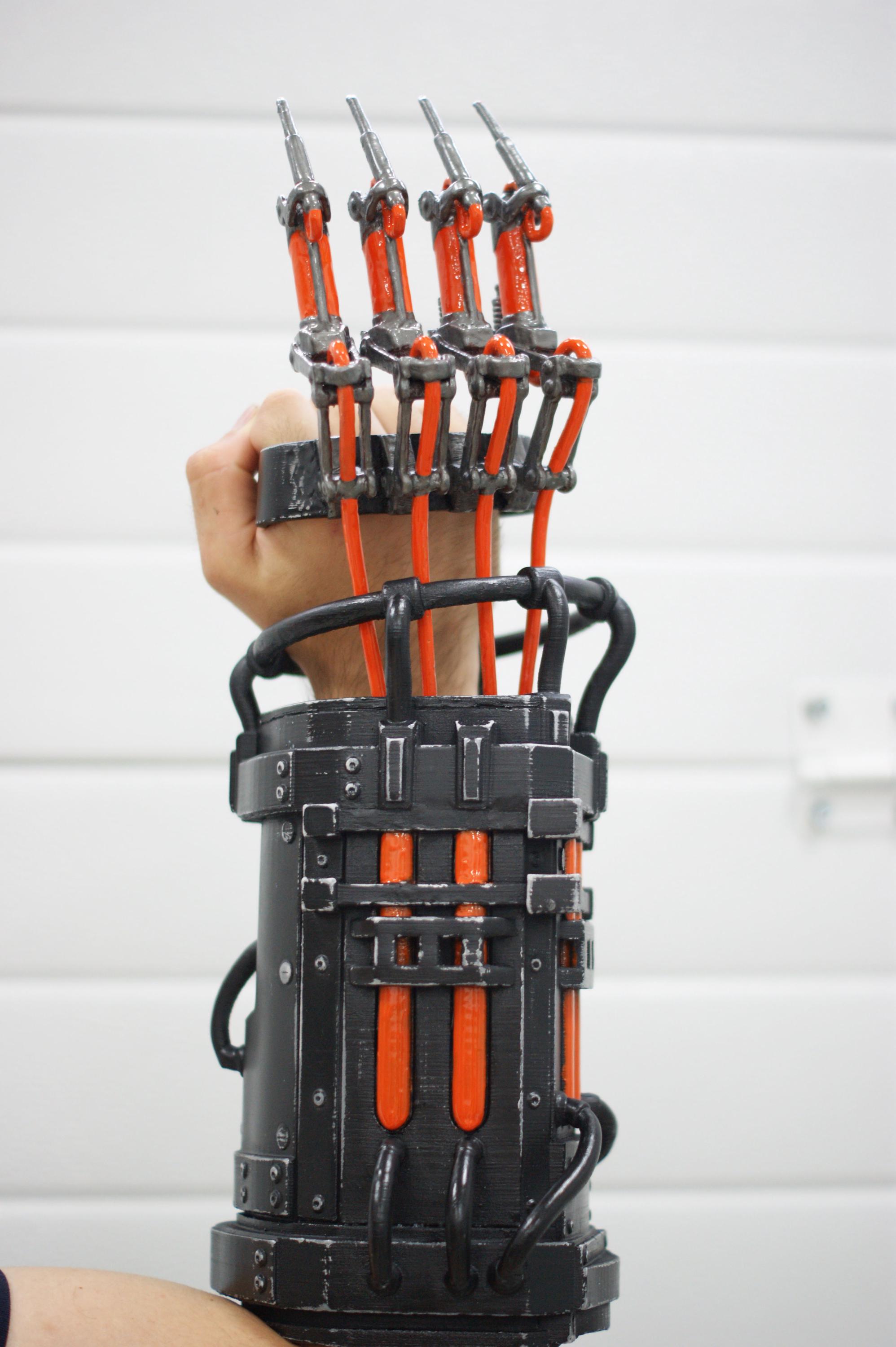 Scarecrow Arm Arkham Knight Cosplay the Master of Fear Gauntlet - Etsy