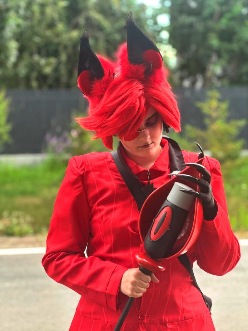 Alastor Microphone Hazbin Hotel Cosplay Radio Demon - Etsy
