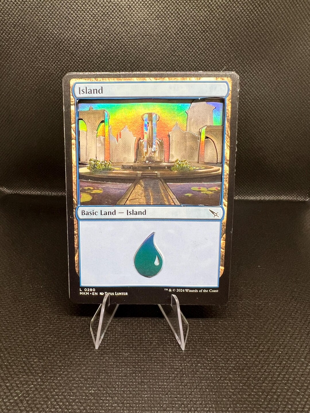 3D MAGIC THE GATHERING Card Island (mkm) - Mtg Art Card for Display - Etsy
