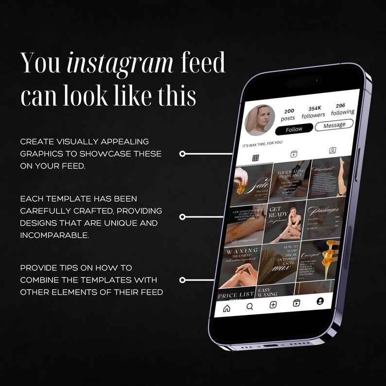 Waxing Post Template | Brazilian Wax & Body Wax Flyers | Esthetician ...