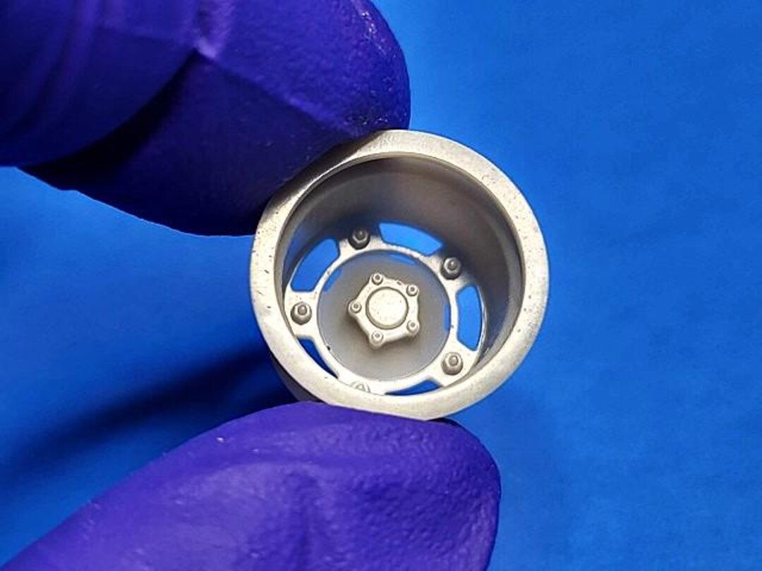 3D Resin Printed Circle Track Wheels 1/25 Scale Set of 4 - Etsy