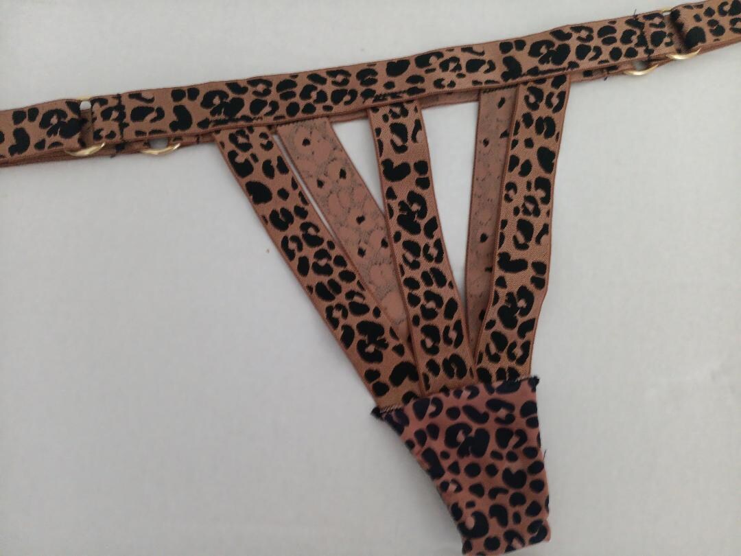 Sexy Leopard Print Thong, No Returns on Intimates! - Etsy