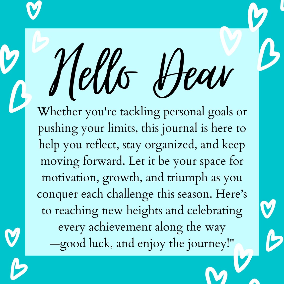 Winter ARC Journal | Printable Digital Planner | Daily & Weekly Goal ...